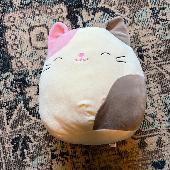 Squishmallows | Toys | Karina Squishmallow Cat 8 Pink Grey Tabby Calico ...